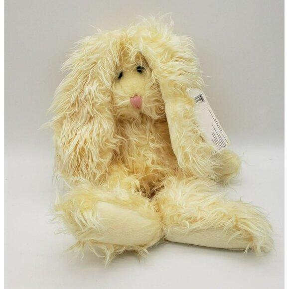 Russ | Toys | Vintage Russ Berrie Fuzzy Wuzzy White Cream Long Ear ...